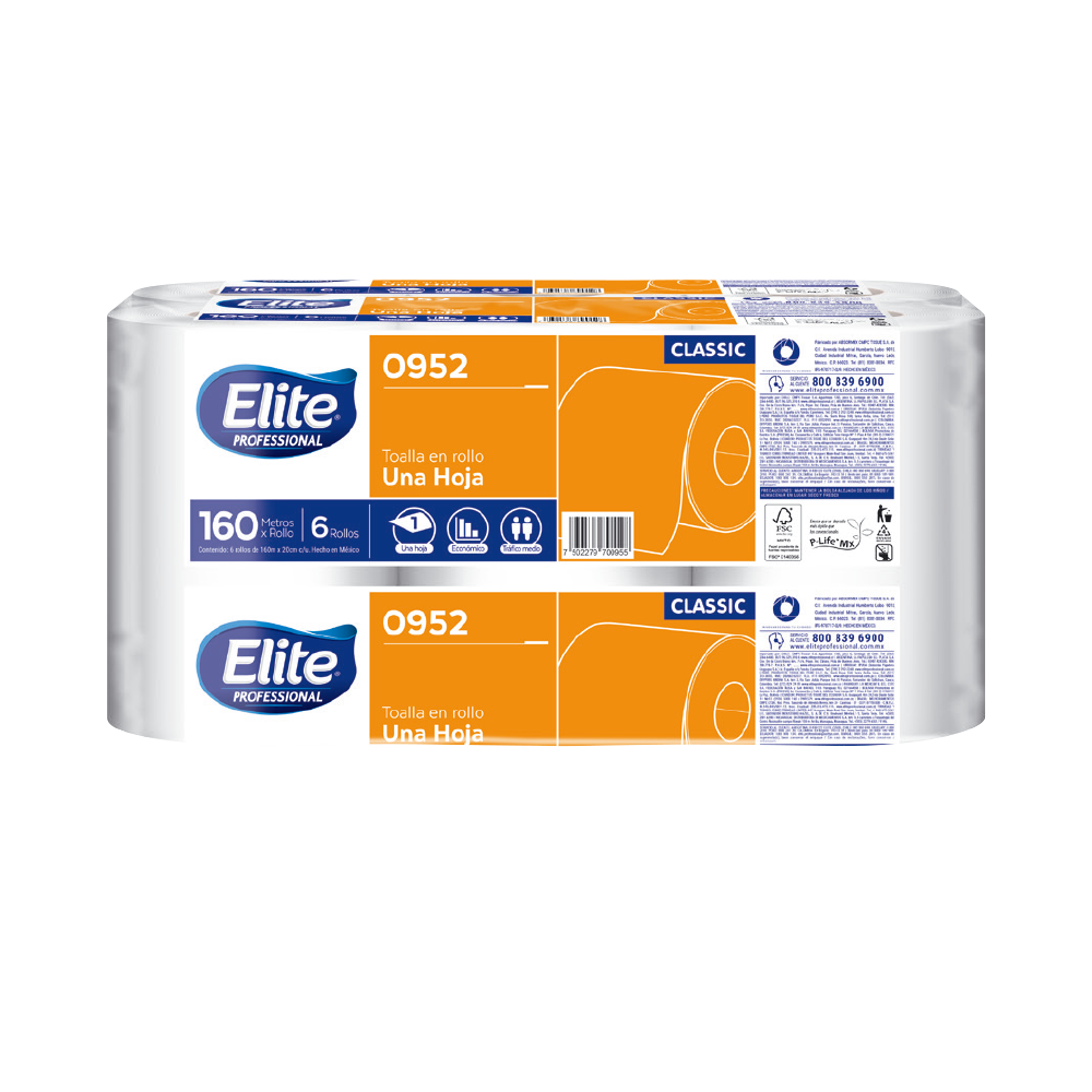 Productos - Toallas de papel - CMPC Elite Profesional - Mexico